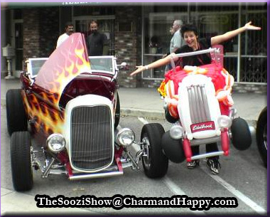 The Soozi Show featuring Suzanne Haring Stilt walker Face Painter ...